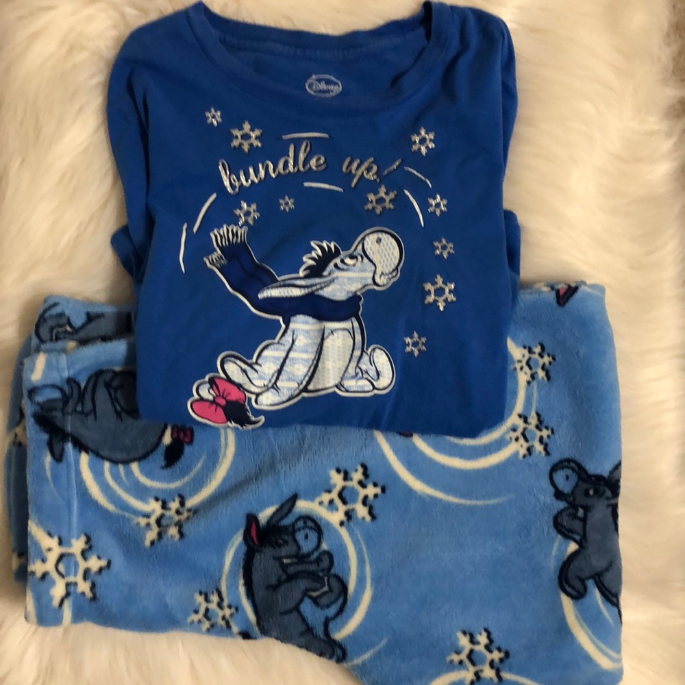 Disney Eeyore Fleece Pajamas - Gem